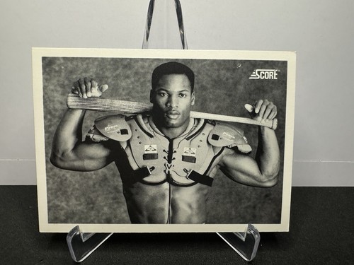 1990 Bo Jackson Score 697 Royals Baseball Bo Knows Raiders Football HOF ...