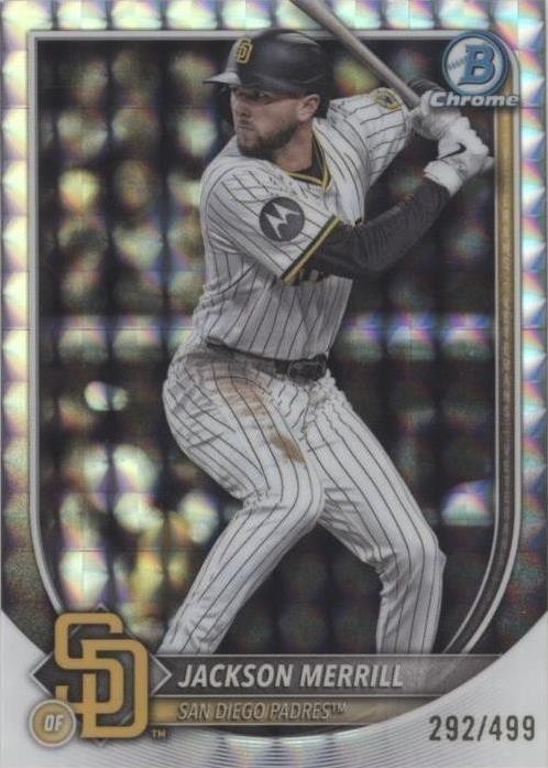 2025 Bowman Chrome - Jackson Merrill, Jackson Merrill #38 Geometric ...