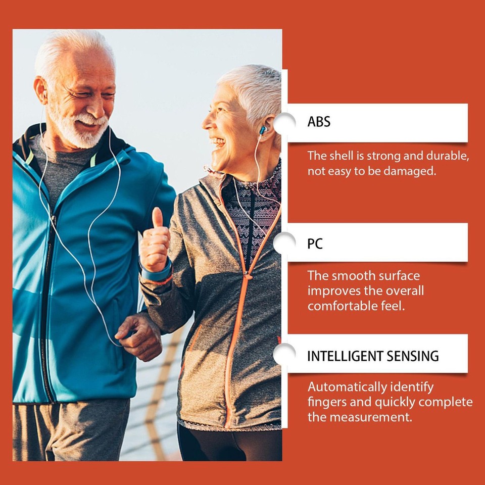 Finger Pulse Oximeter Non Invasive Home Oxygen Monitor Portable | eBay