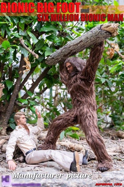 1/6 Supermad Toys limited edition Six million Bionic man/Bigfoot deluxe ...