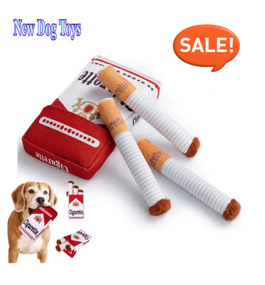 Funny Interactive Plush Dog Toys Creatives Cigarette Design Giggling ...