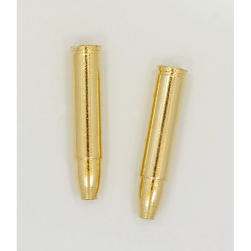 Bullet Style Bolo Tips - Gold or Silver Tone - 1 Pair | eBay