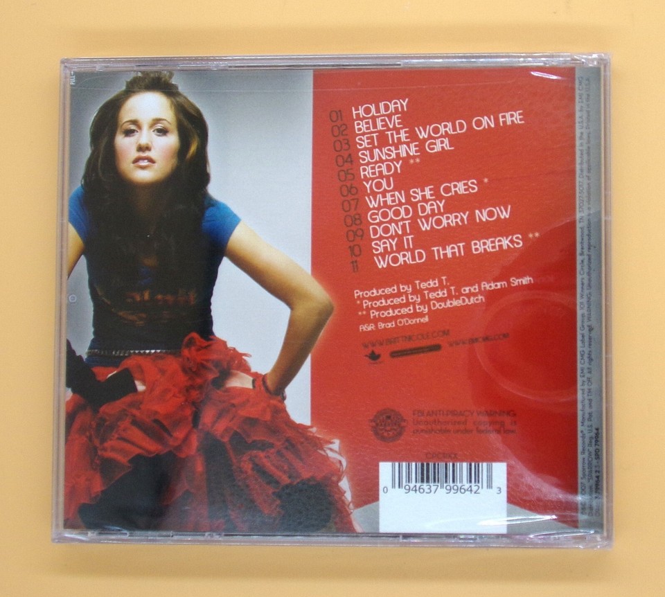 Say It by Britt Nicole (CD, May-2007, Sparrow Records) 94637996423| eBay