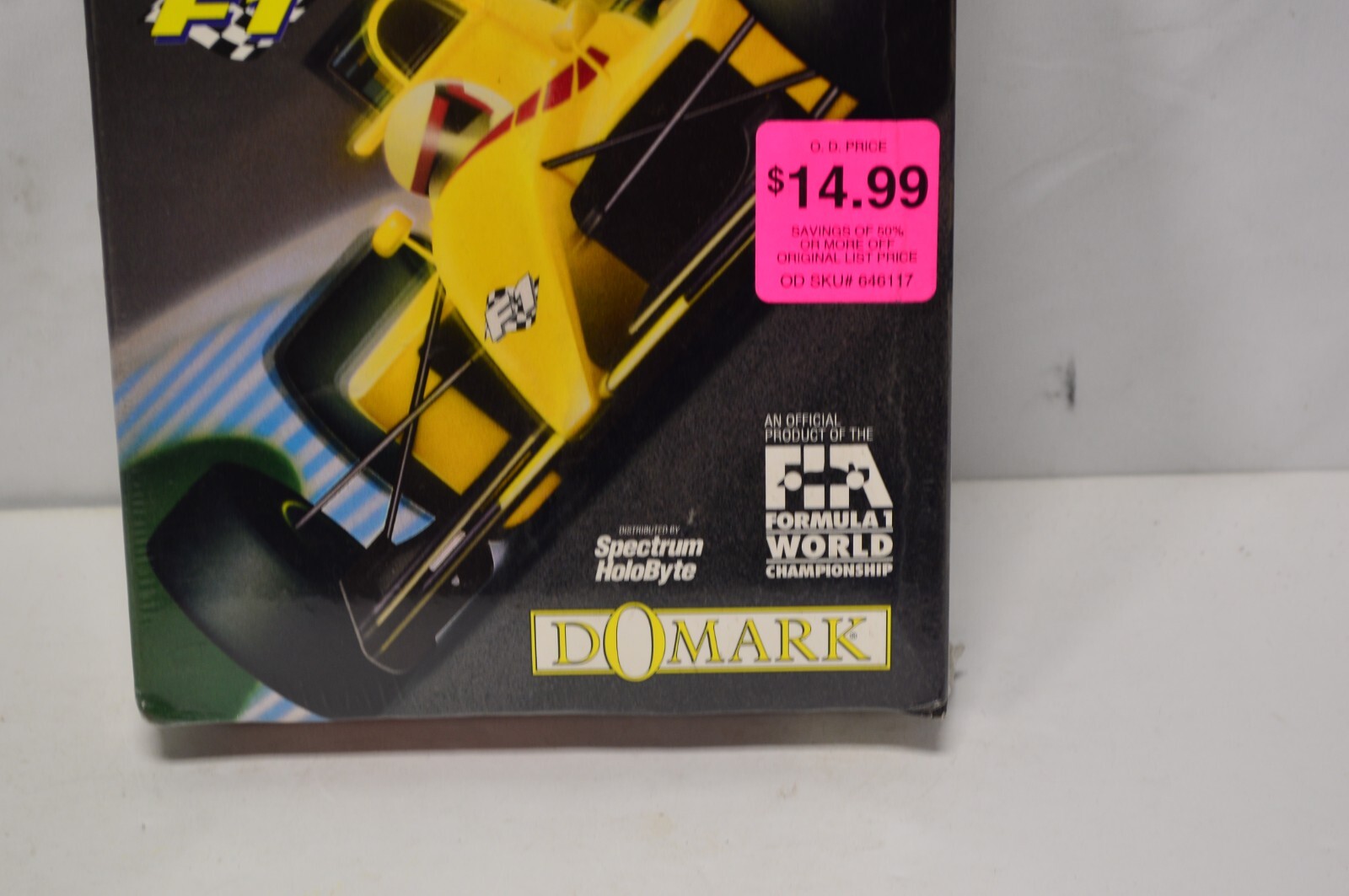 NEW Formula One F1 IBM PC Computer Game Domark Spectrum Holobyte 1994 ...