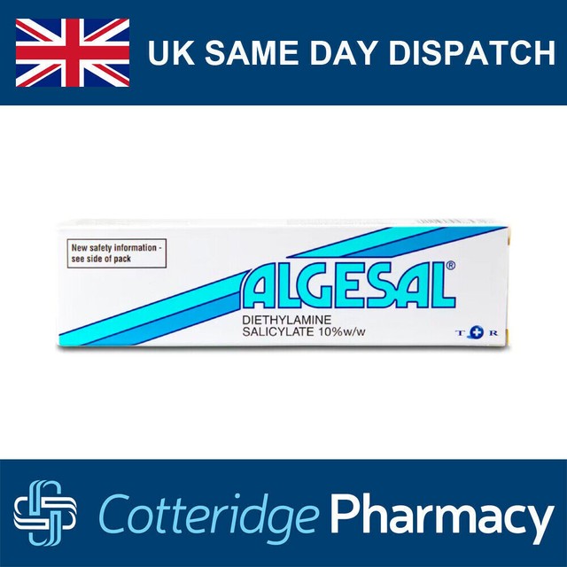 Algesal Local Analgesic Cream 100g X 2 UK Pharmacy for sale online | eBay