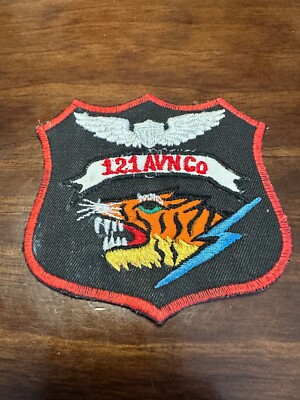 Vintage US Army 121st Aviation Company Patch | eBay
