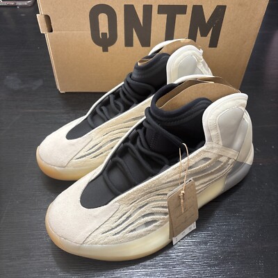 Size 9 - Adidas Yeezy YZY QNTM "Mist Slate" Cream HQ2085 Ye Kanye ...
