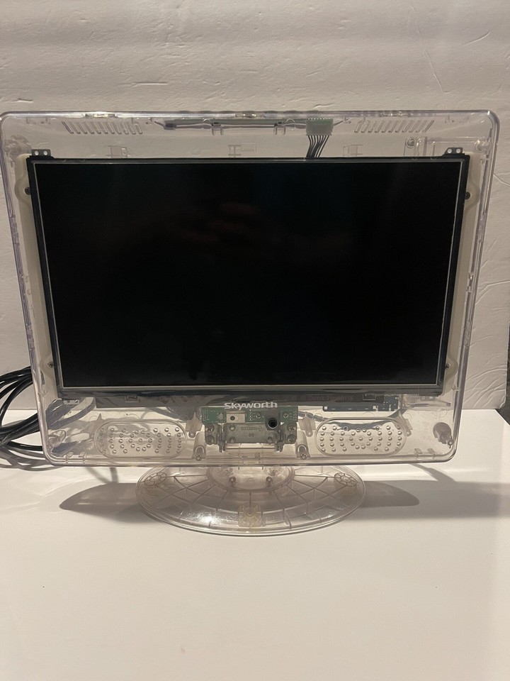 Skyworth 13" Digital LED FHD TV/monitor w/ Transparent Cabinet ...