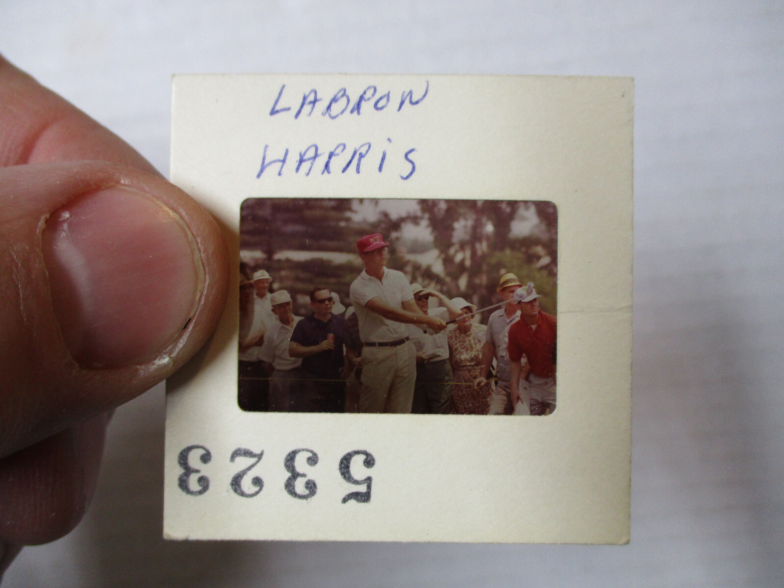 Vintage 1970's Labron Harris PGA Golfer Picture Slide 2 Inches | eBay