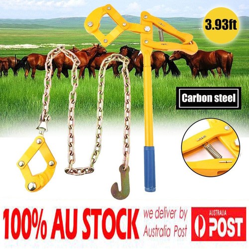 Wire Farm Fence Strainer Plain & Barbed Fencing Repair Pulling Tool 1 ...