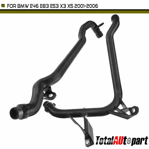 2x Engine Heater Inlet & Water Coolant Pipe for BMW E46 E83 E53 X3 X5 ...