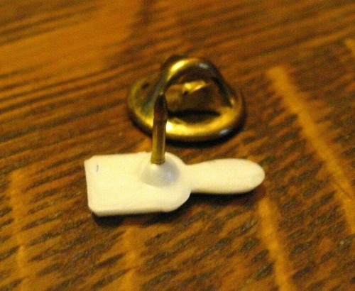 Small Paintbrush Vintage Lapel Pin - Paint Brush Artist Painter Tool ...