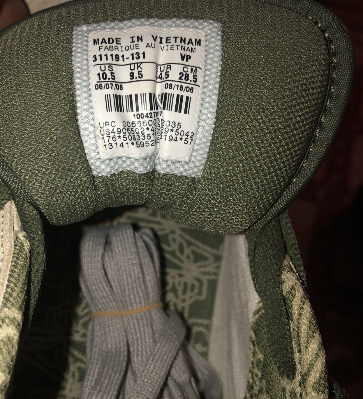 Nike Air Zoom Infiltrator Army Olive Sunset 311191-13… - Gem