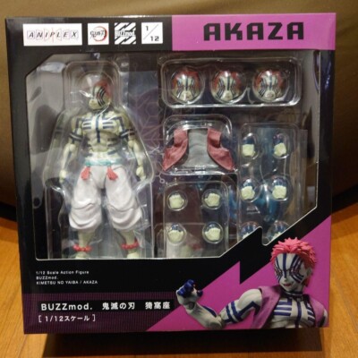 NEW ANIPLEX+ BUZZmod. AKAZA DEMON SLAYER KIMETSU NO YAIBA Action Figure ...