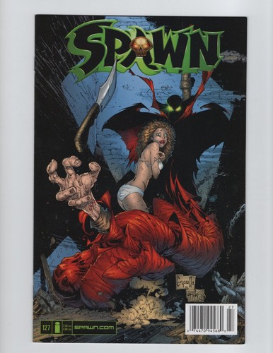 SPAWN #127 NEWSSTAND VF/NM 9.0 LOW PRINT TODD MCFARLANE IMAGE COMICS | eBay