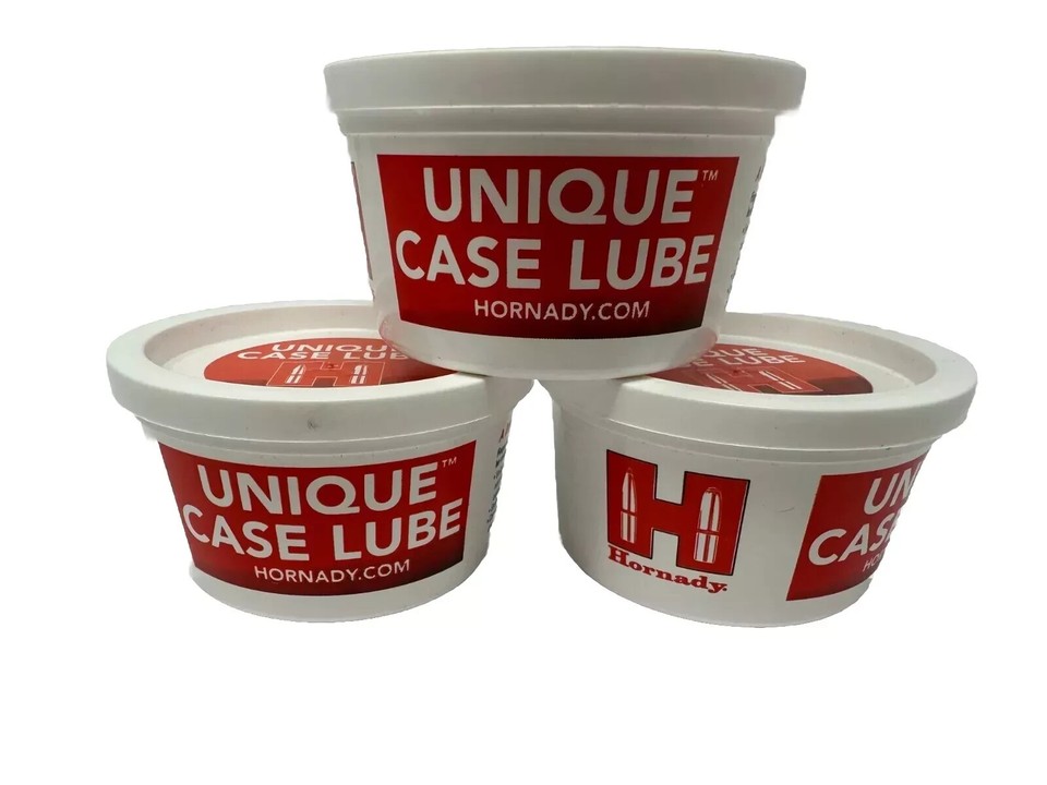 New 4 Oz. Tub Of Hornady Unique Case Lube 393299 FAST FREE SHIPPING ...
