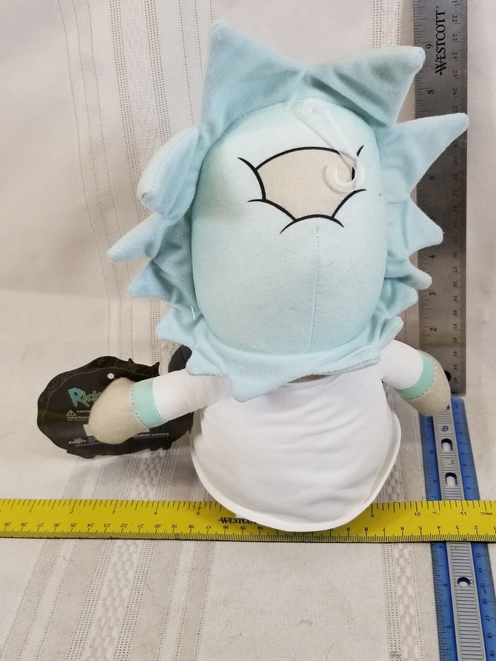 Rick 10” Plush Rick and Morty - Official License Toy Factory Figure | eBay