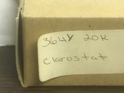 Honeywell Clarostat 364Y20K 20K 20,000 ohm ohms Trim Pot Trimmer Pot ...