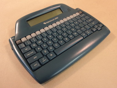 Intelligent Peripheral AlphaSmart 2000 Word Processing Blue ALF2000 ...