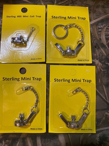 Sterling Mini Traps trap trapping Trapper gift Novelty | eBay