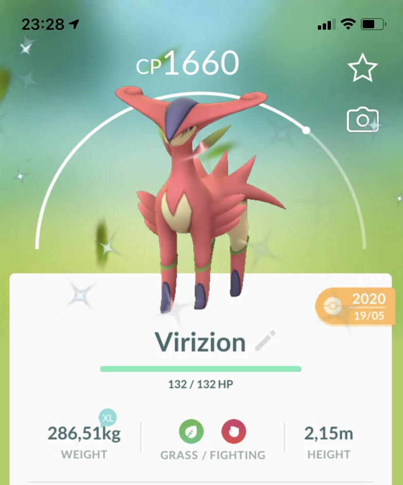 Virizion Pokemon