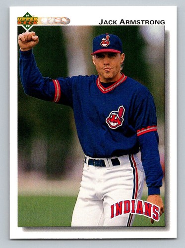 1992 Upper Deck #789 Jack Armstrong Cleveland Indians Baseball Card | eBay
