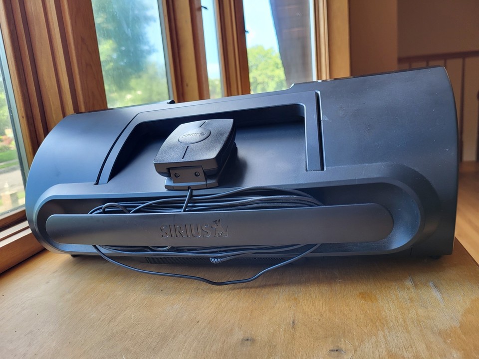 Sirius XM SUBX2 Boombox With Sirius SP5, Powercord , GPS antenna | eBay