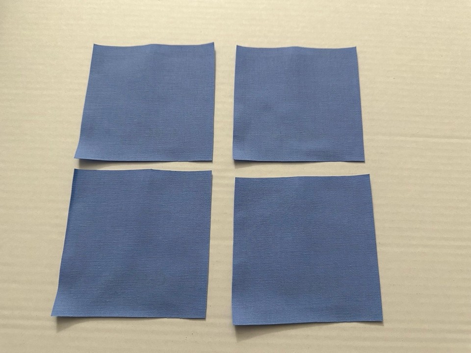 Cafe Carlyle Hotel New York City Blue Cocktail Napkins Set Of (4) NEW ...