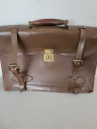 Vintage WW2 Era Leather US Army Air Force Navigational Briefcase File ...