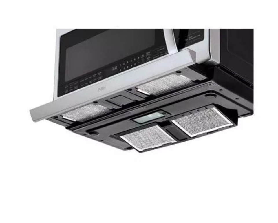 LG 30 Inch Over the Range Microwave with Sensor Cook Open Box ...