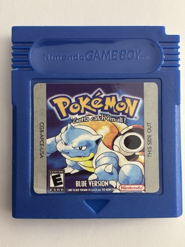 Pokemon Blue Version (Game Boy, 1998) 45496730826| eBay
