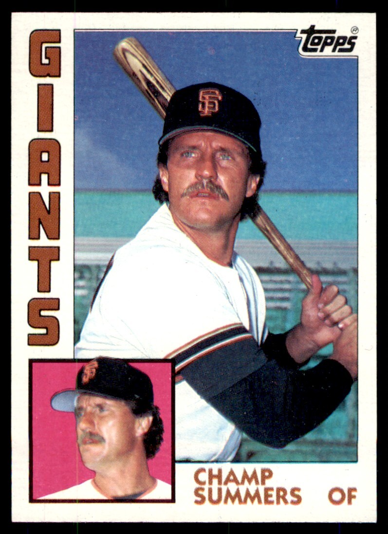 1984 Topps. Champ Summers . San Francisco Giants #768 | eBay