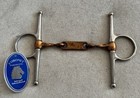 Coronet Stainless Steel Bit Full cheek Dr. Bristol SS 5 1/2” with ...