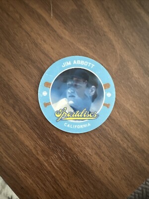 2013 Hometown Heroes Sport Discs Angels Baseball Card #42 Jim Abbott | eBay