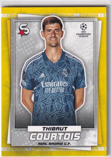 Topps UCL Super-Stars 22/23 Nr. 37 Thibaut Courtois Yellow | eBay.de