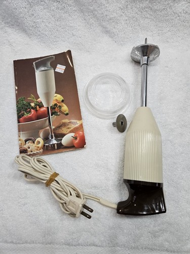 BAMIX M-100 Swiss All-Purpose Hand Immersion Blender Wand Mixer Vtg No ...