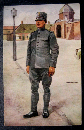 Netherlands Military Postcard Dutch Army Infantry Soldier ww1 | eBay