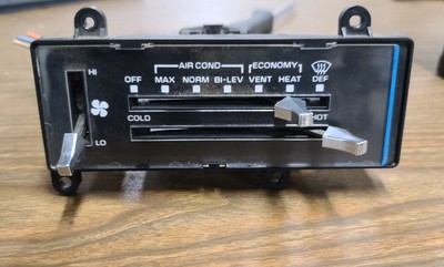 A/C Heat Controls - 78' | The GMC Motorhome Forum