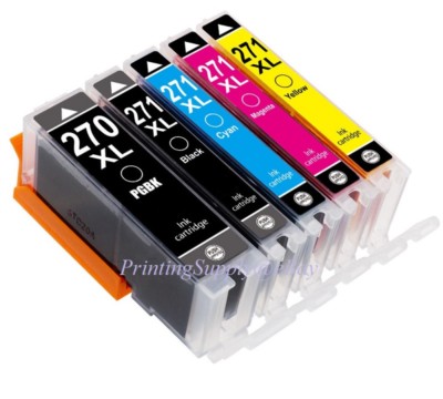 5x New Hi-Yield Ink For Canon PGI270XL CLI271XL Pixma TS5020 TS6020 ...