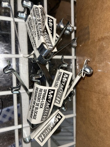 MetalTech M-MLS Spring Lock Clip lot of 8 | eBay