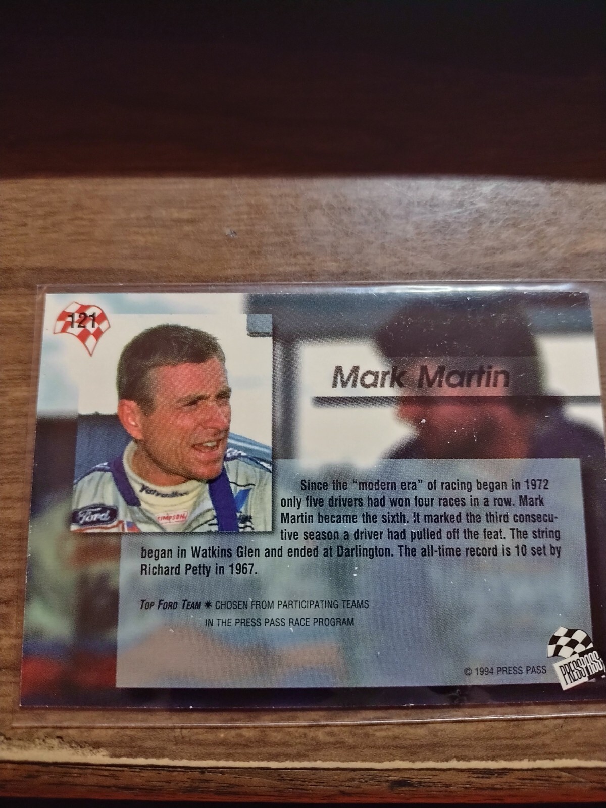 Mark Martin, Darrell Waltrip & Kyle Petty Press Pass #121,35&25 good ...