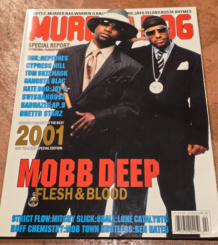 Murder Dog Magazine rap hip hop Mobb Deep vol 8 no 5 super clean | eBay