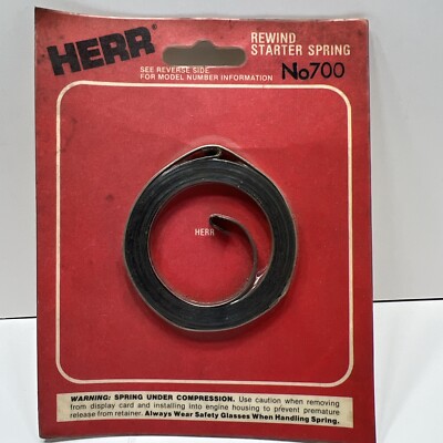 HERR #700 - REWIND STARTER SPRING - FITS MULTIPLE TRIMMERS | eBay