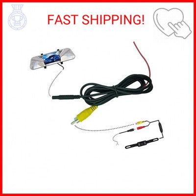 Backup Camera Rearview Camera Video Cable CVBS RCA Male Connector to 4 ...