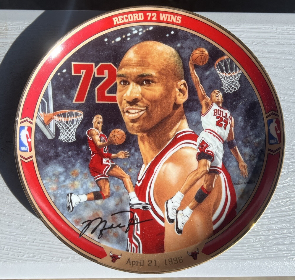 Michael Jordan Record 72 Wins For Sale - MAVIN