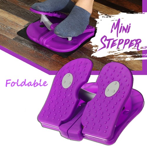 Mini Fitness Stepper Foot Leg Thigh Step Training Folding Home Exercise ...