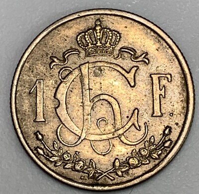 1946 1 Franc Letzeburg - Copper-Nickel - Luxembourg - Coin (920) | eBay