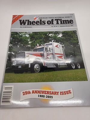 25th Anniversary Wheels of Time Magazine - Navajo - Kenworth W900L ...