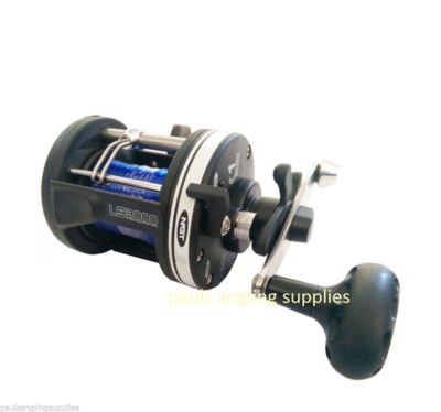 Sea Fishing Multiplier Reel With Line LS for Boat Rod Trolling etc ...