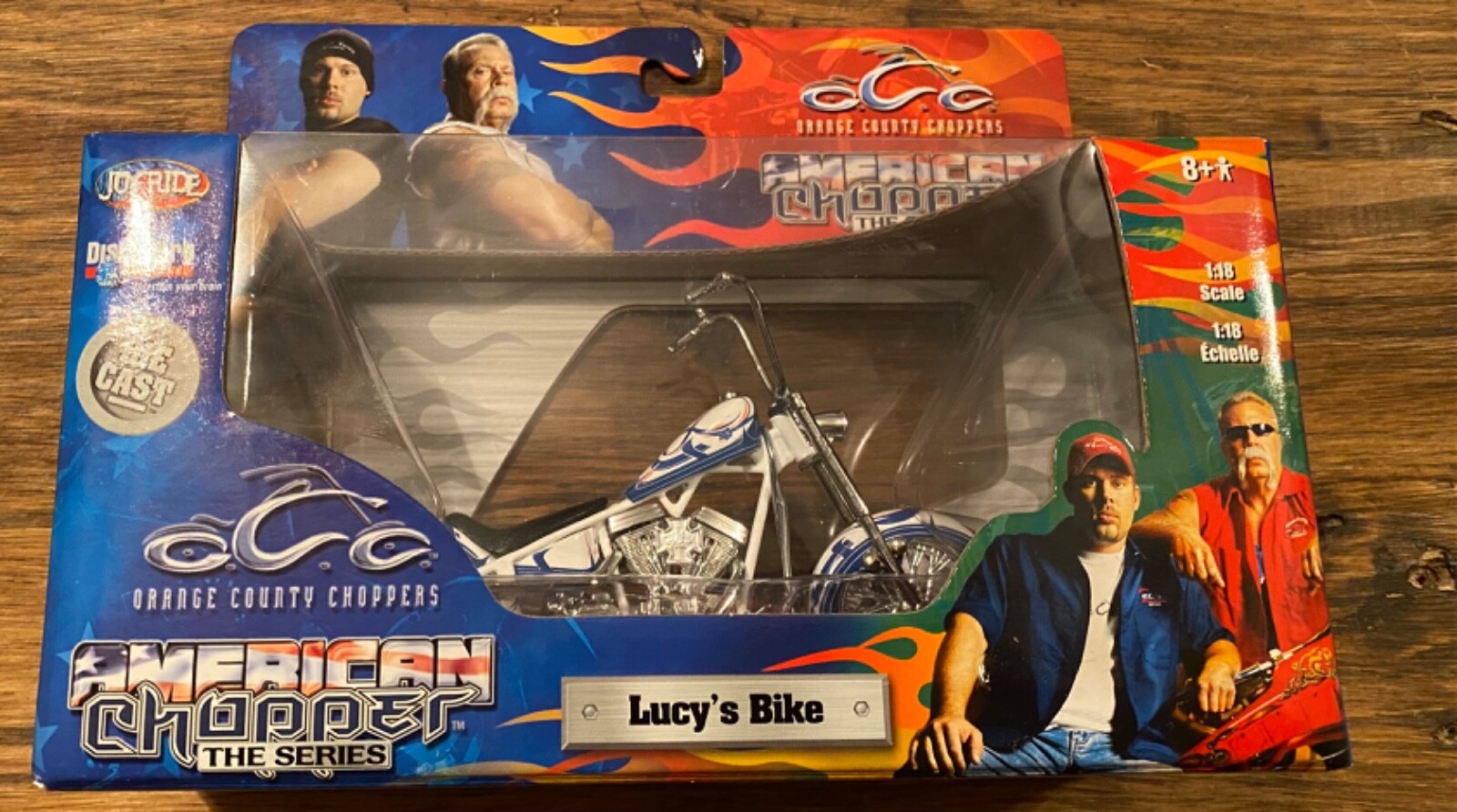 2005 ERTL Orange County Choppers Joy Ride American Chopper Lucy’s Bike ...